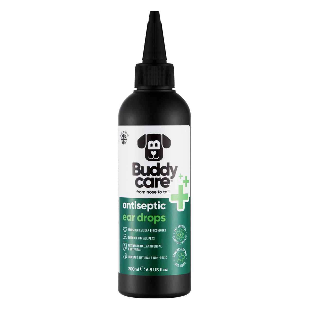 Pet Antiseptic Ear Drops by Buddycare